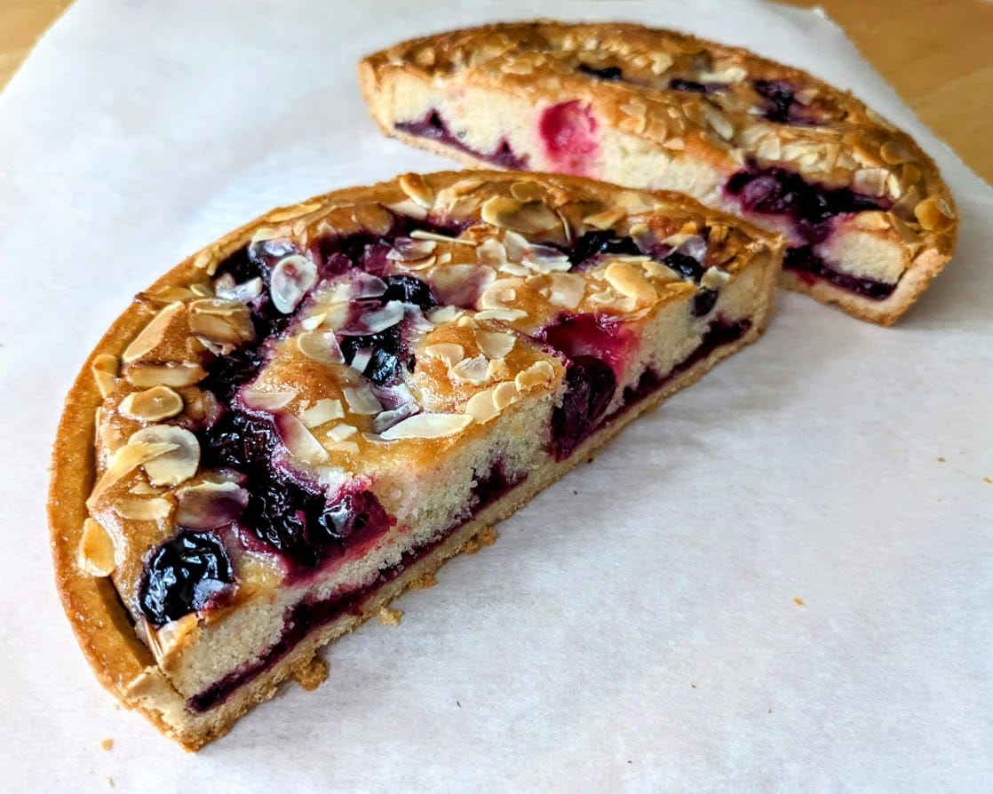 Aldi Cherry Frangipane Tart Review • Snarkle-Sauce on Wry