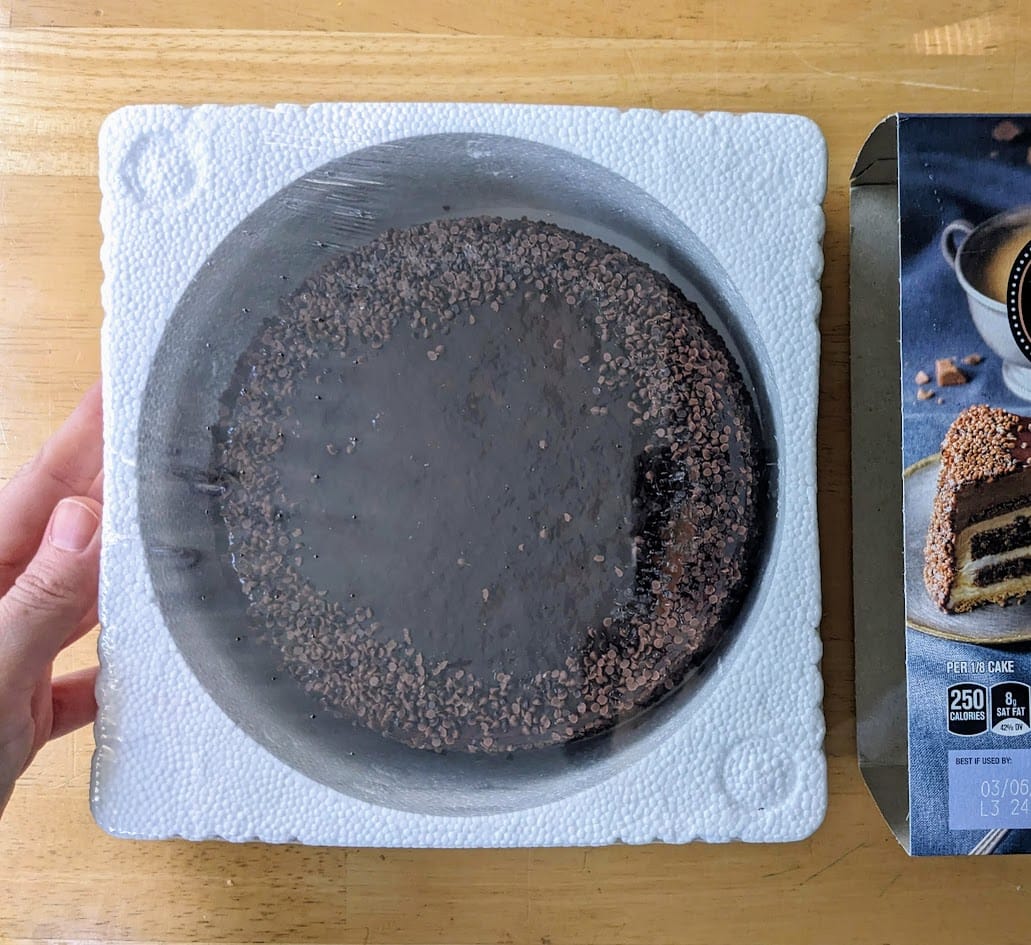 Aldi Triple Chocolate Mousse Cake Review • Snarkle-Sauce on Wry