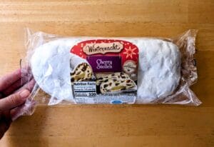 Aldi Cherry Stollen (Winternacht) Review • Snarkle-Sauce on Wry