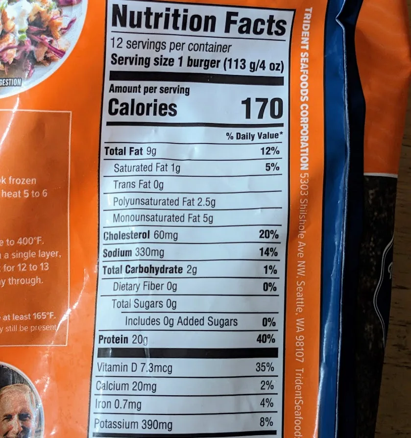 Trident Alaska Salmon Burgers Review • Snarkle-Sauce on Wry