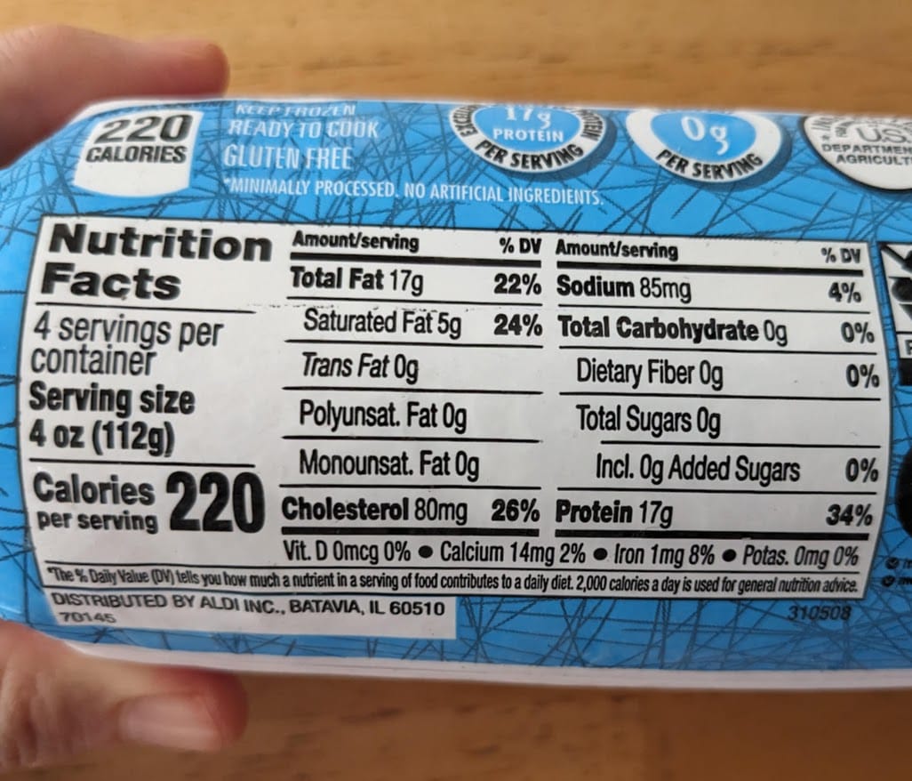 Aldi Frozen Ground Turkey Review • Snarkle-Sauce on Wry