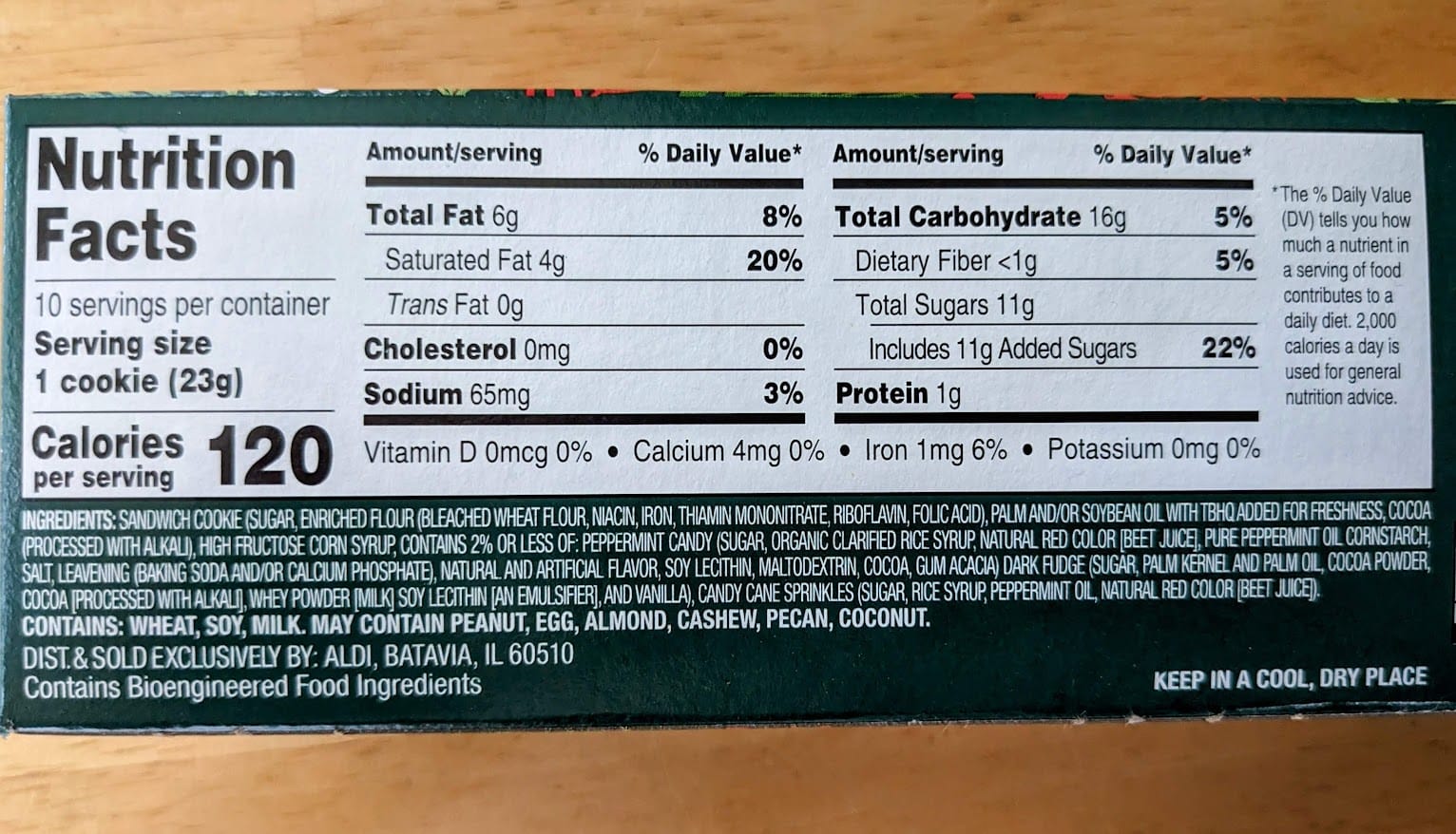 Aldi Fudge Peppermint Cremes Review • Snarkle-Sauce on Wry
