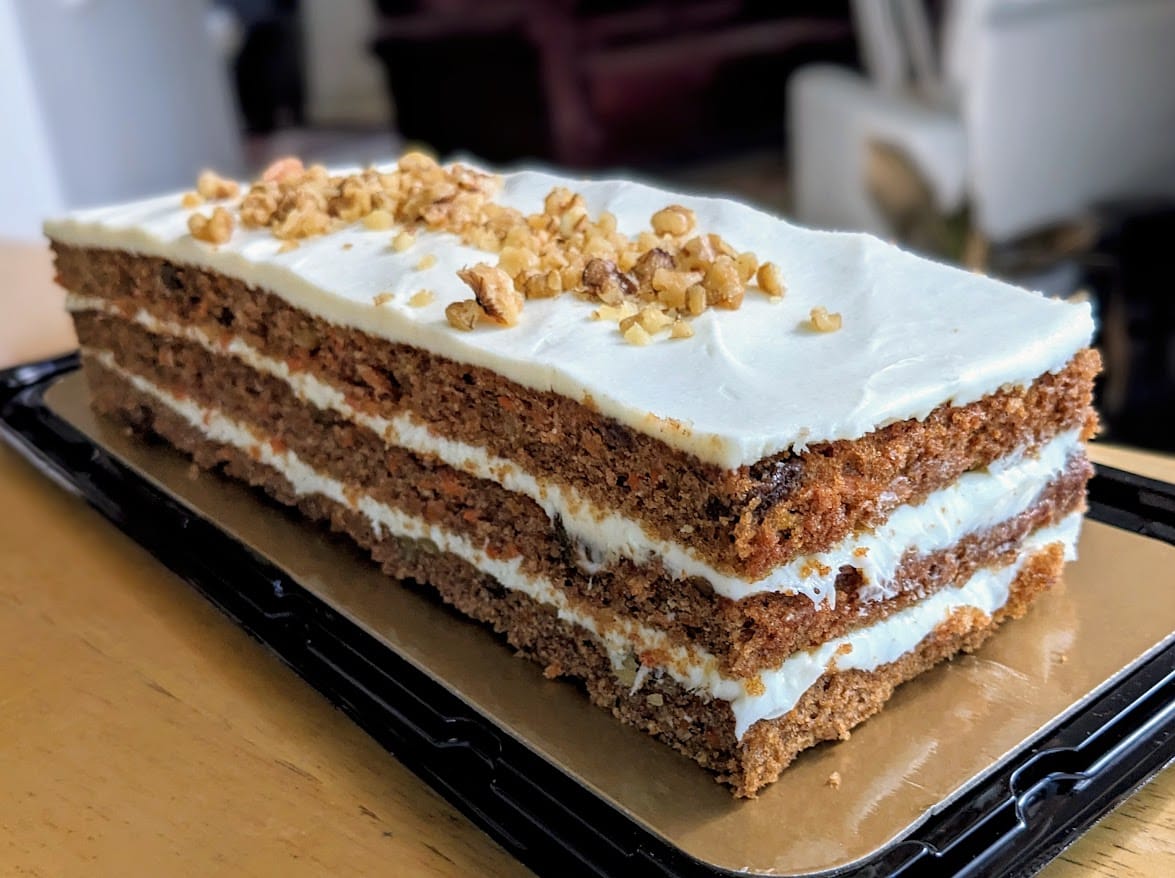 Costco Carrot Bar Cake Review • Snarkle-Sauce on Wry