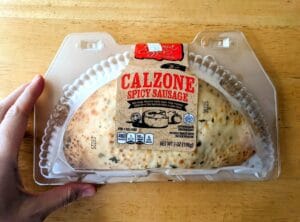 Aldi Calzone (Mama Cozzi’s) Review • Snarkle-Sauce on Wry