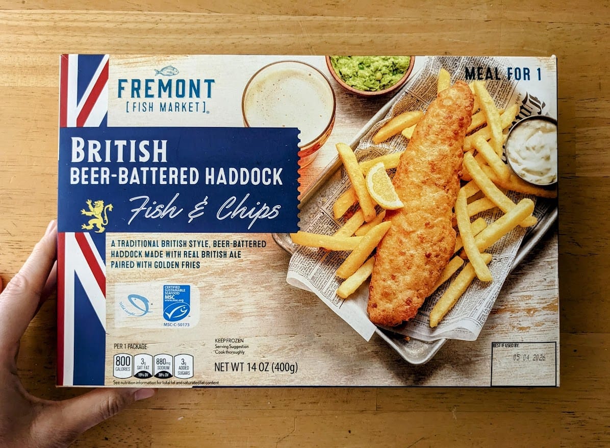 Aldi Frozen Fish and Chips Review - British Beer Battered Haddock ...